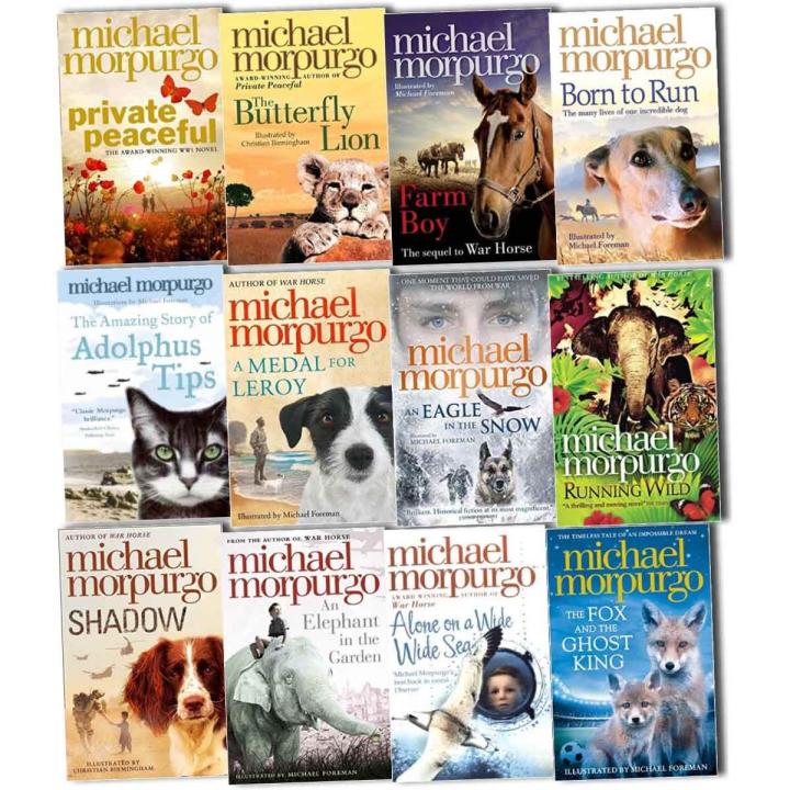 Liberty Books | Michael Morpurgo Collection 12 Books Set -Farm Boy Born ...