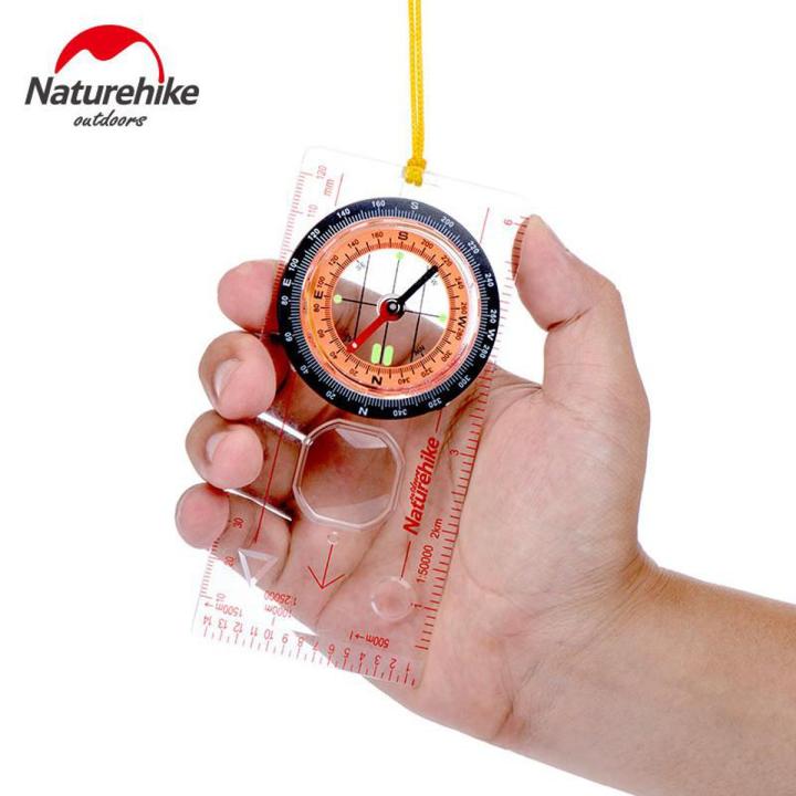 NatureHike Outdooors Hand Held Compass Sports Light Level Camping ...