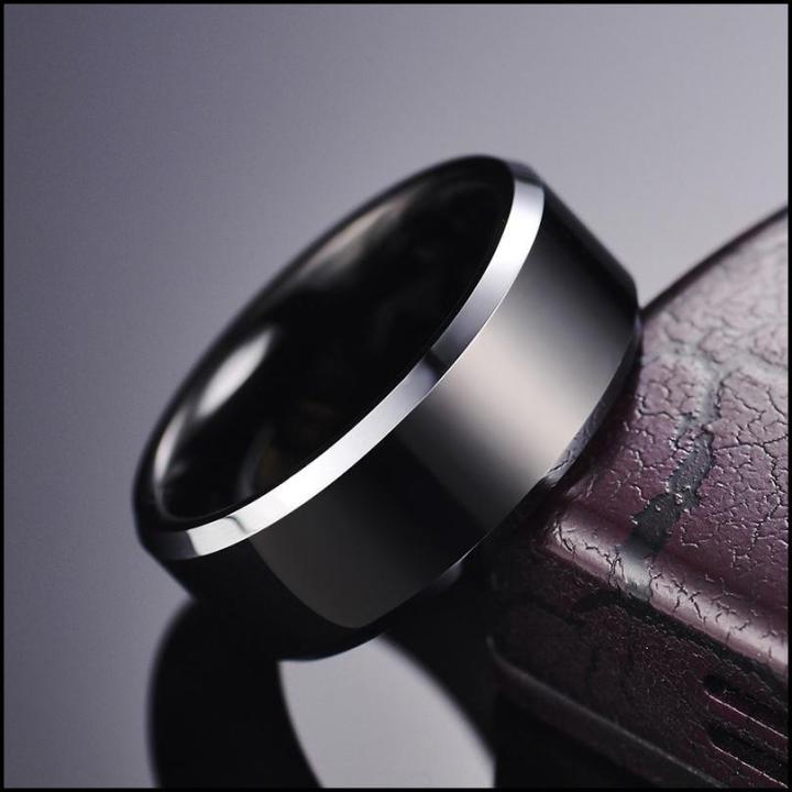 Titanium Men Ring For Boys - No Scratch No Fadeness | Daraz.pk