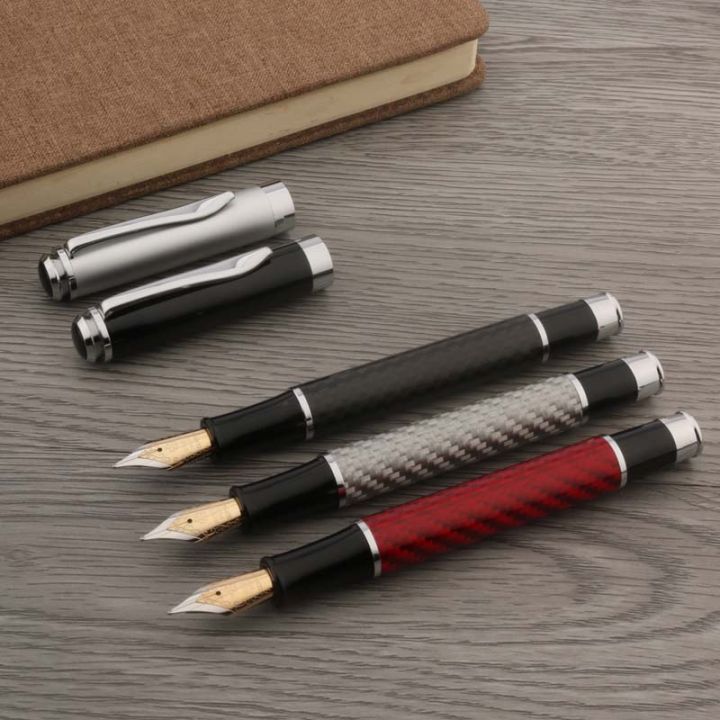 Quality Carbon Fiber Metal Fountain Pen Classic 35 Iridium Nib ...