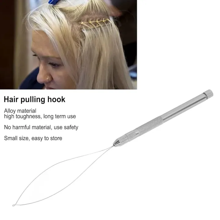 Hair Extension Threader by hair2heart – Stainless Steel Micro Loop ...