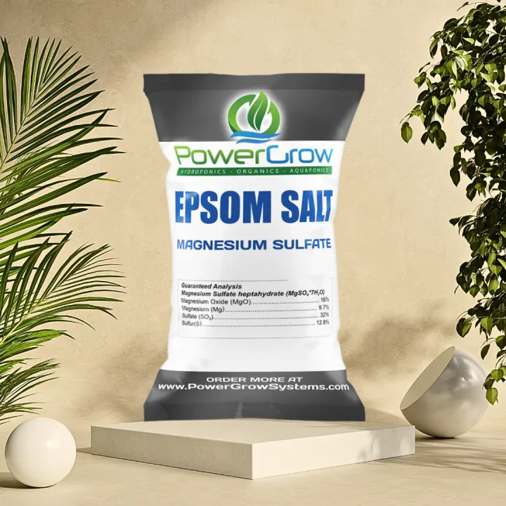 POWER GROW Epsom Salt With Crystals For Plants 500 Grams Pack - Natural ...