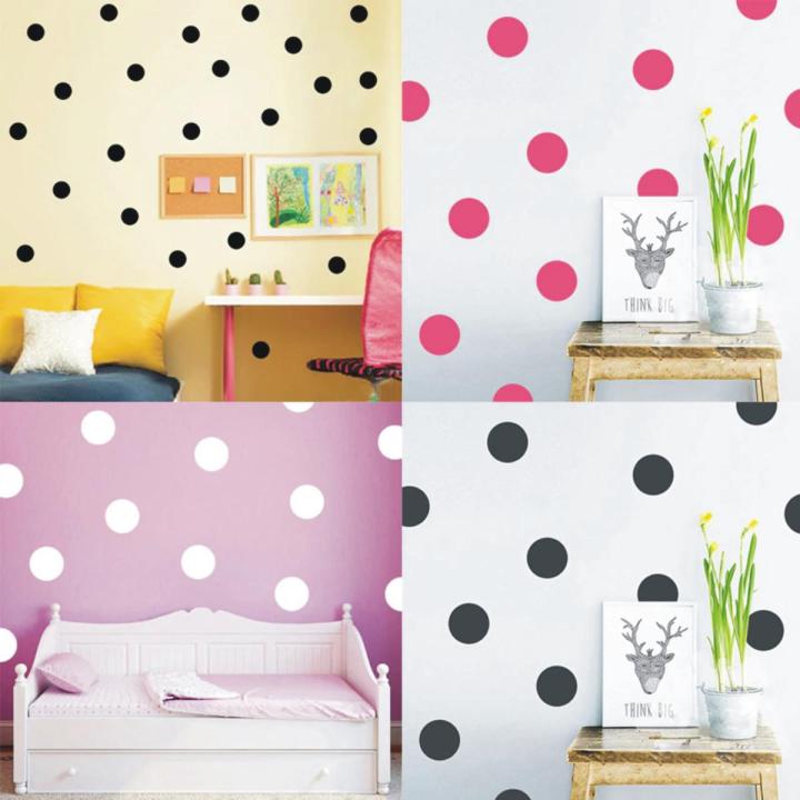 Zecor Gallery Pack of 120 Self-Adhesive Vinyl Dot Stickers | 2.9cm ...