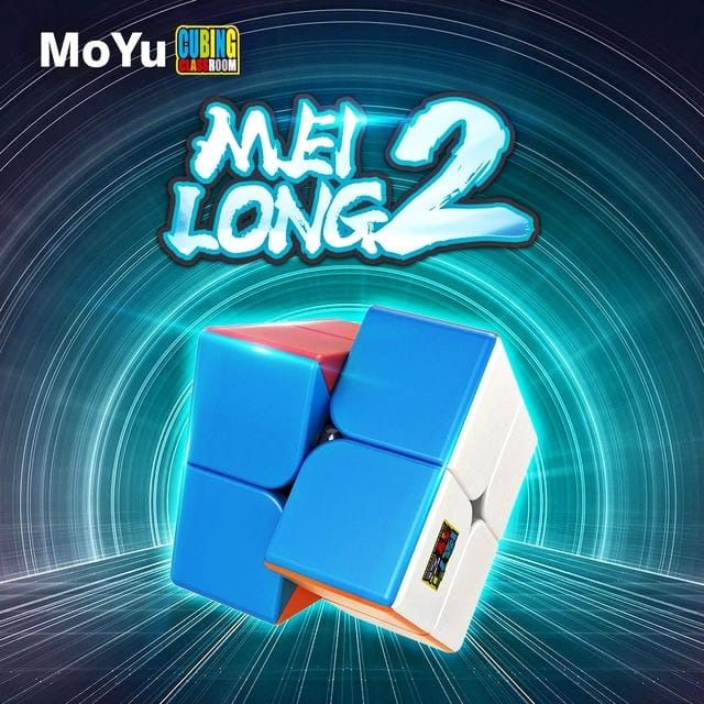 MTJ 2x2x2 Pocket Cube Brain Teaser Puzzle Cube Stickerless Magic Cube ...