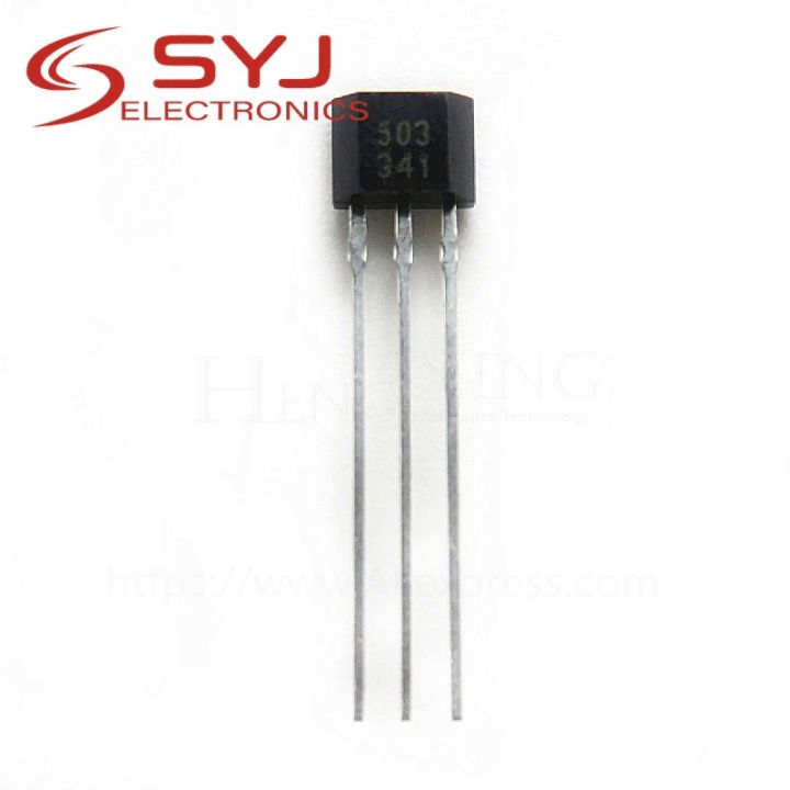 10pcs/lot AH3503 UGN3503UA UGN3503 3503 TO-92 Casing Linear Hall Effect ...