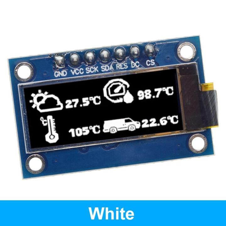 SSD1306 7PIN 0.91 inch 128x32 SPI OLED Module 0.91" OLED Display Module ...