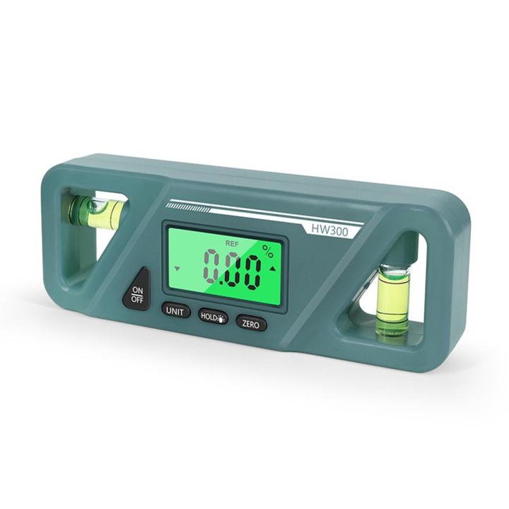 Digital Display Inclinometer Level Meter Protractor Magnetic Goniometer ...