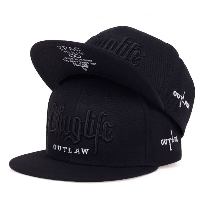 snapback cap 2PAC Thug life Fashion Outdoor Cotton sumbrero cap for men ...