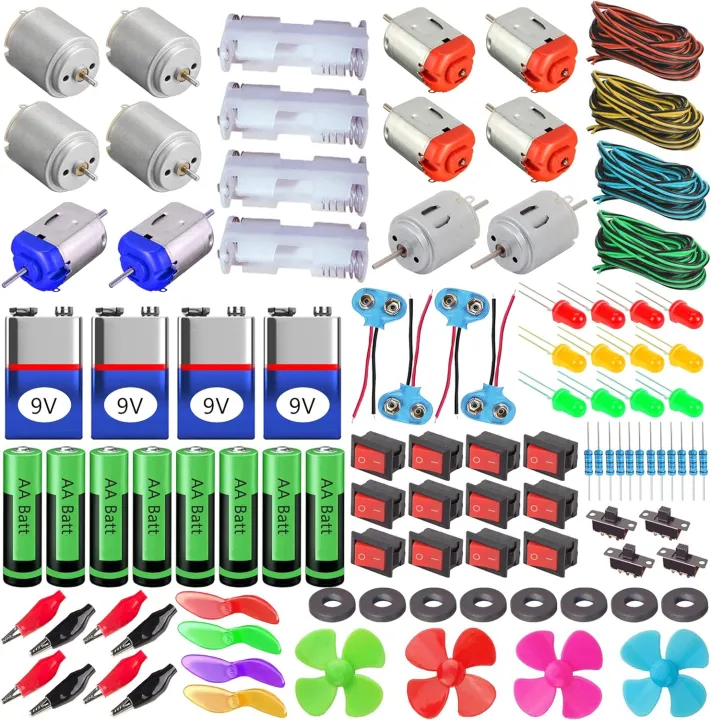 STEM Electric Science Project Kit for Kids – 50+ Components DIY ...