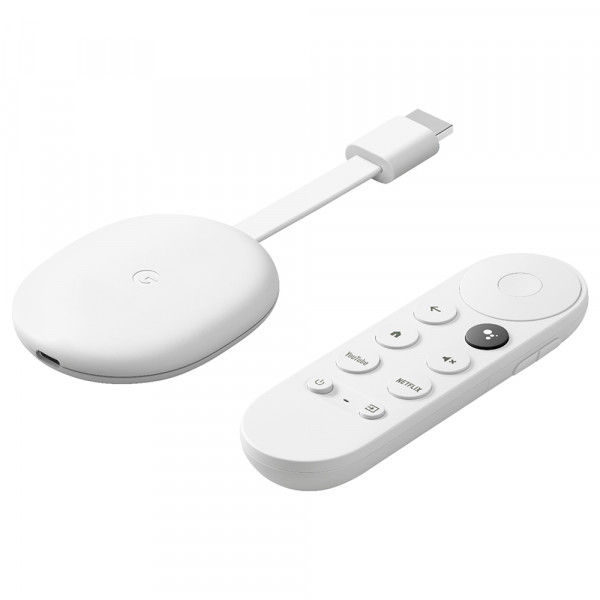 GOOGLE Chromecast with Google TV - 4K with remote white | Daraz.pk