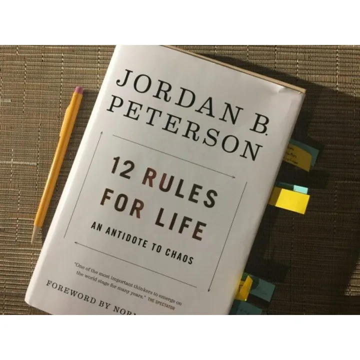 Jordan B. Peterson 12 Rules for Life Self-Help Book | Daraz.pk