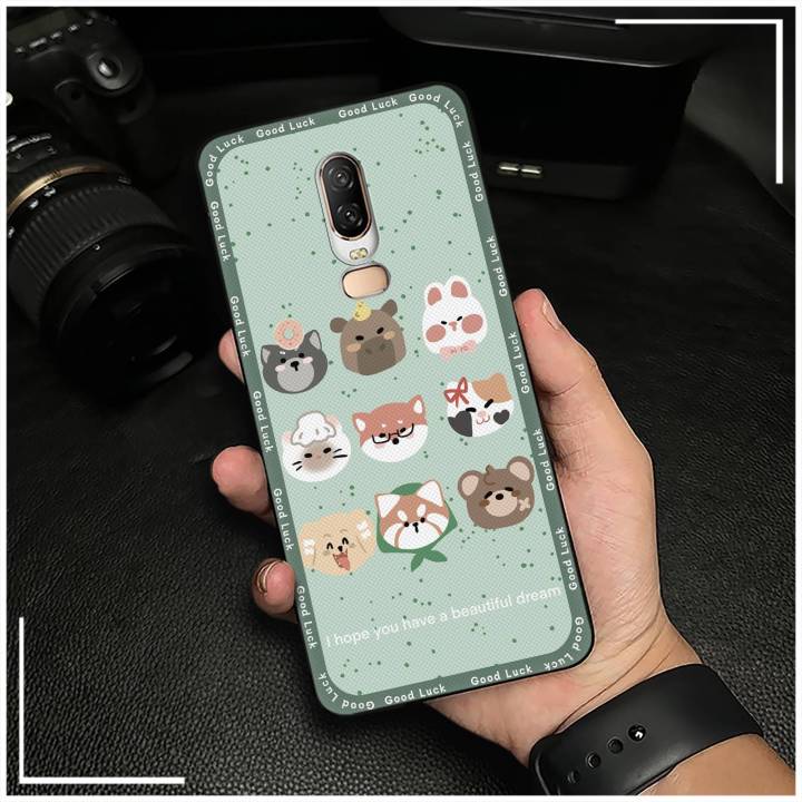 Animals Anti-dust Phone Case For OnePlus 6/1+6 Soft case Cute Cartoon ...