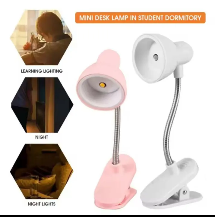 Mini LED Book Light – Clip-On Reading Lamp for Bed, Desk & Study ...