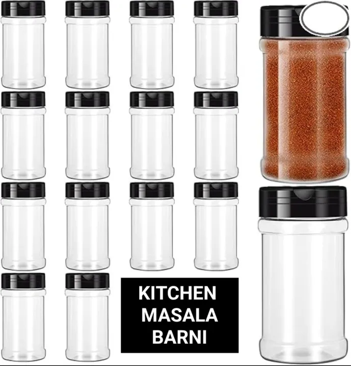 Premium Leakproof Kitchen Storage Canisters Set, Stackable Plastic Jars ...