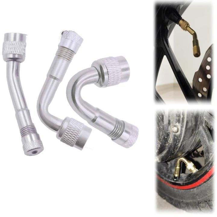 New Multi-Function Inflatable Nozzle Extension Silver Angle Bent Valve ...