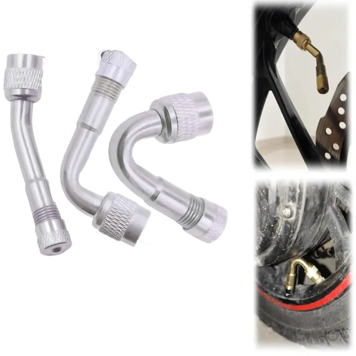 New Multi-Function Inflatable Nozzle Extension Silver Angle Bent Valve ...