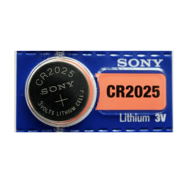 SONY CR2025 3V Lithium Coin Cell Batteries Ex: 2030 | Daraz.pk