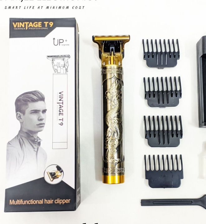 Vintage T9 Dragon Style Metal Body Hair Clipper & Hair Trimmer ...