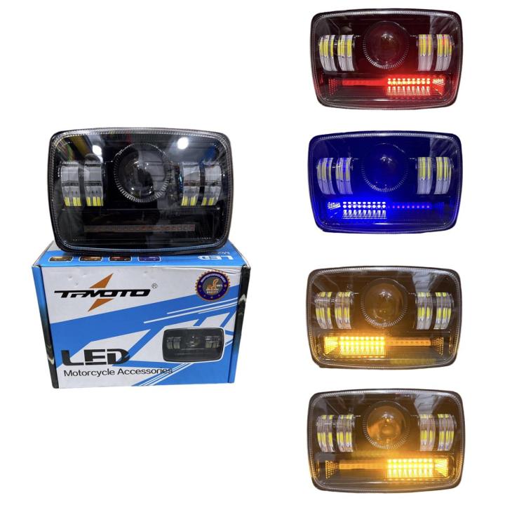 Motorcycle High Brightness Dolphin Projector Headlight Beam For 70CC ...