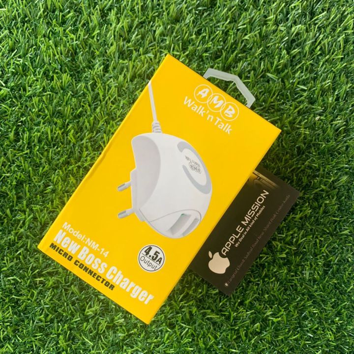 AMB 25W Micro-Connector Fast Charger 3in1 5v 4.5Amp | Daraz.pk