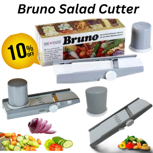 Bruno Multi-Function Vegetable Salad Cutter - Slicer, Chopper, Onion ...