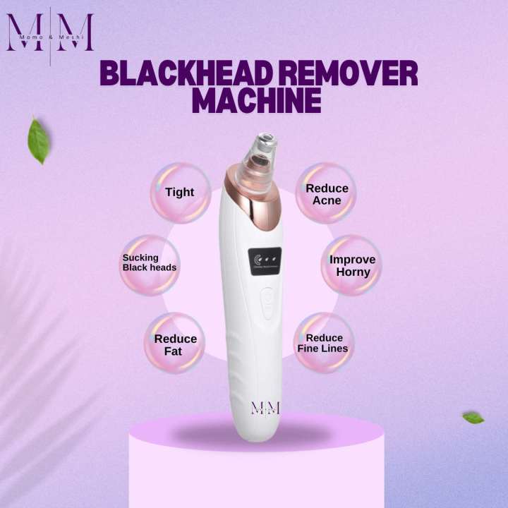 Blackhead Remover Machine - 5-in-1 Electric Blackhead Remover Machine ...