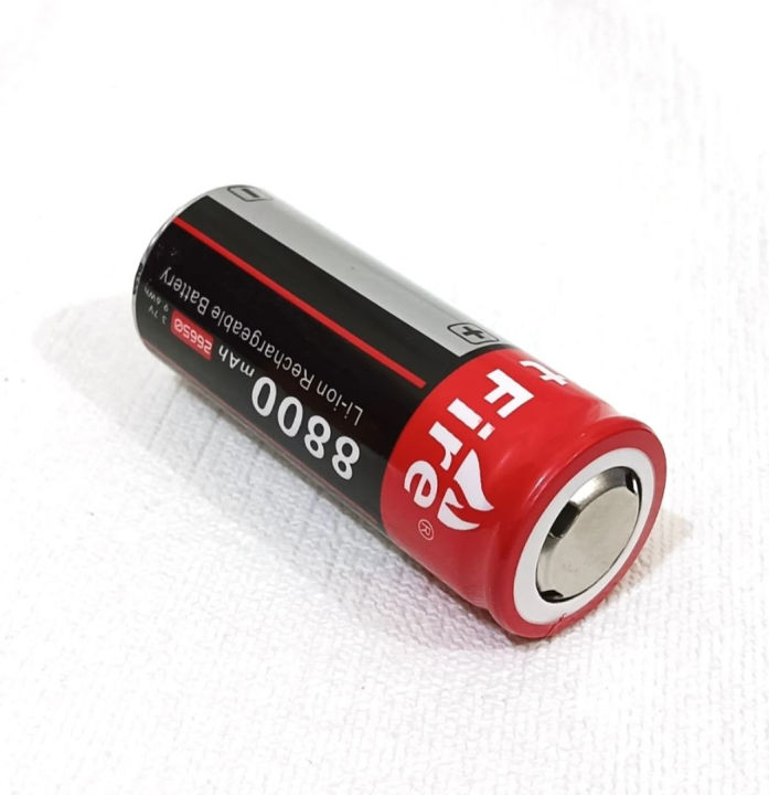 New 26650 Original Rechargeable Battery Cell 3.7v 8800 mAh Large Capacity | Daraz.pk