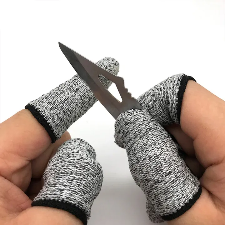 10pcs Finger Cots Thumb Protector Anti-Cut Fingertips Finger Sleeve ...