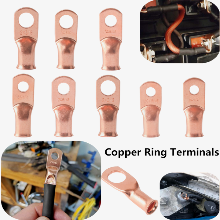 Bare Copper Wiring Terminals High Quality Heavy Duty Cable Ends Wire ...