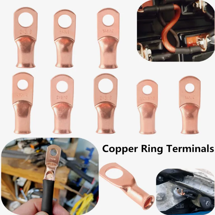Bare Copper Wiring Terminals High Quality Heavy Duty Cable Ends Wire ...