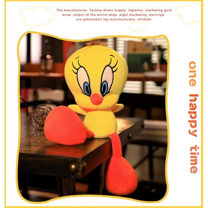 Imported Quality Looney Tunes Tweety Bird Different Sizes Stuffed Plush ...