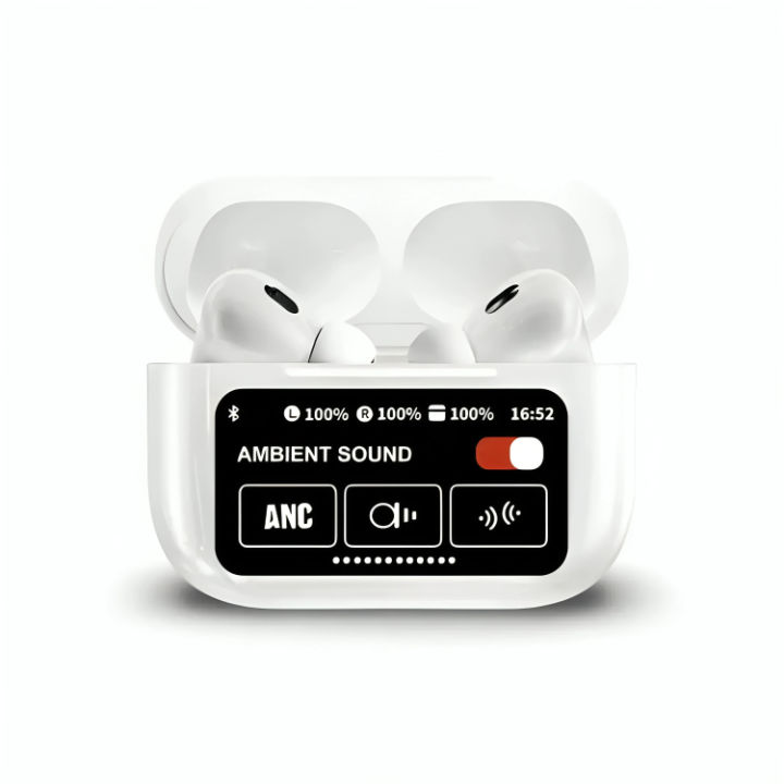 A9 Pro Touch Screen AirPods_Pro – ANC Wireless Earbuds With Bluetooth 5 ...