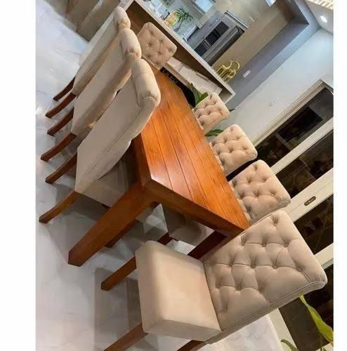 8 seater dining table set, customize chair's color, customize table ...