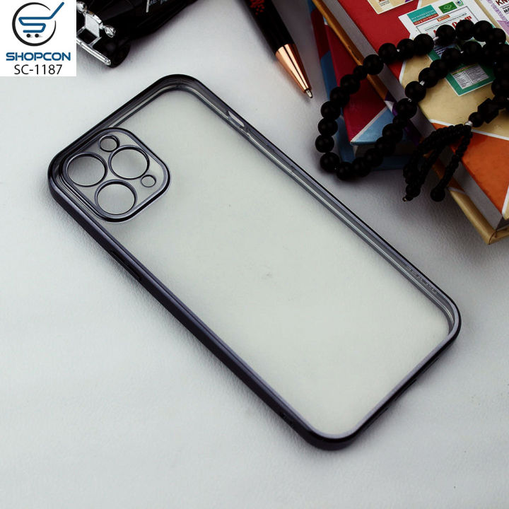 iPhone 11 Pro Max / J-Case / Camera Protection / Soft Color Borders ...