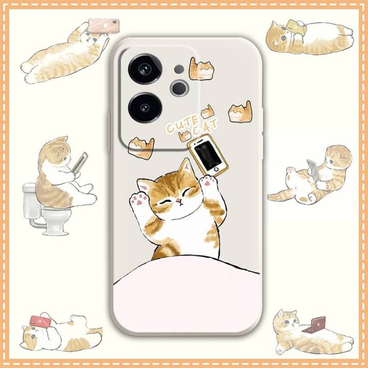 Anti-knock Solid color Phone Case For Realme GT6 China Skin feel ...