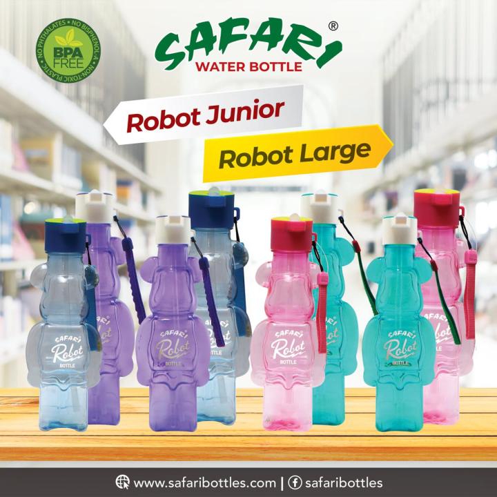 Safari Robot Water Bottle 750 ml | Daraz.pk