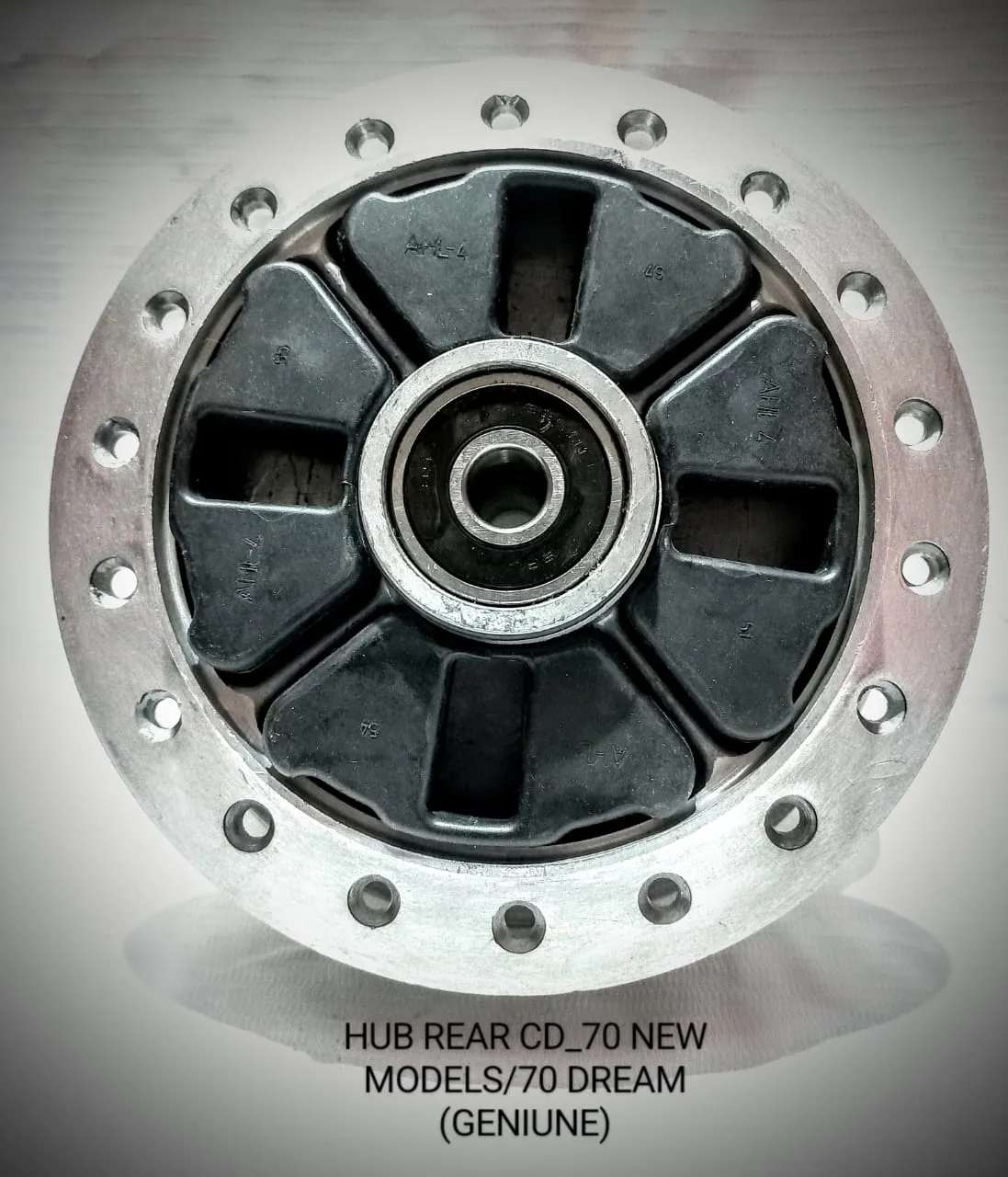 Atlas Honda Hub Rear Wheel CD70 l Atlas Honda Drum Rear CD70 l Genuine ...