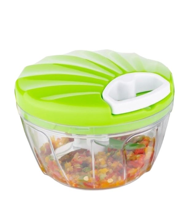 Speedy Chopper, Mini Manual Hand Pull Food Chopper With Mini Turbo ...