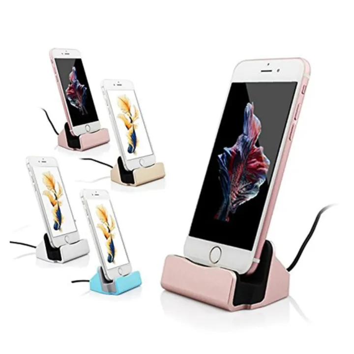 iPhone Charger Dock Desktop Charging Stand Station usb for Apple iPhone ...