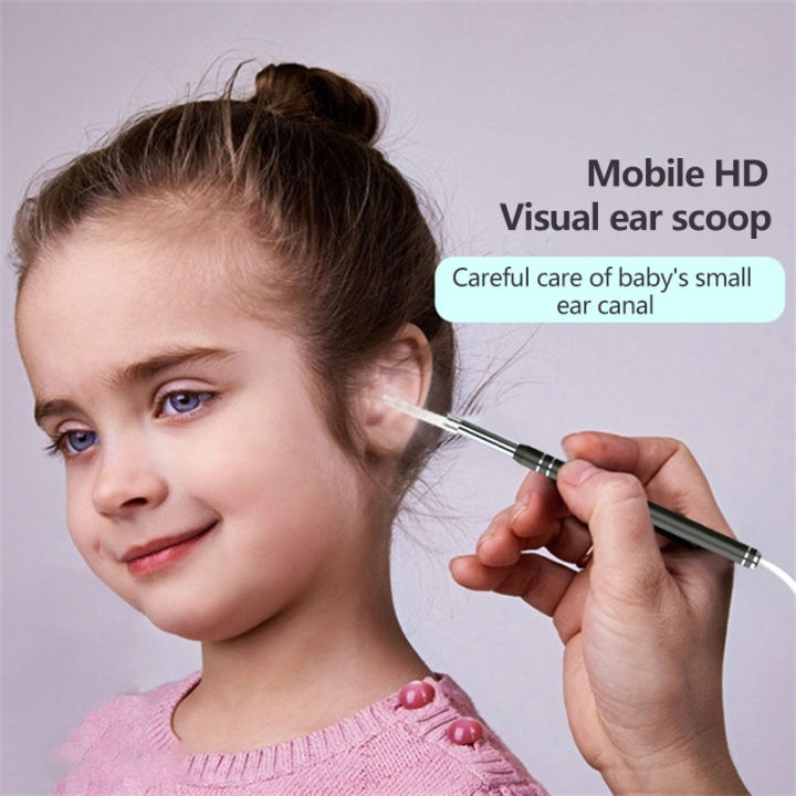 Smart Ear Cleaner Endoscope Spoon Visual Earpick Camera Ear Picker ...