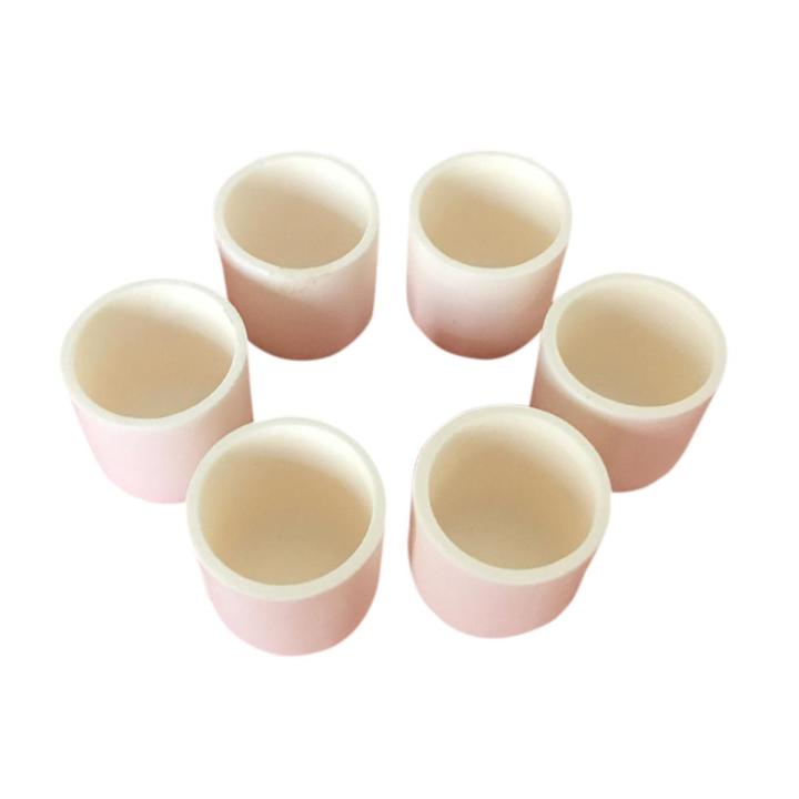 bellylady White Cylindrical Shape Corundum Crucible High Purity Alumina ...