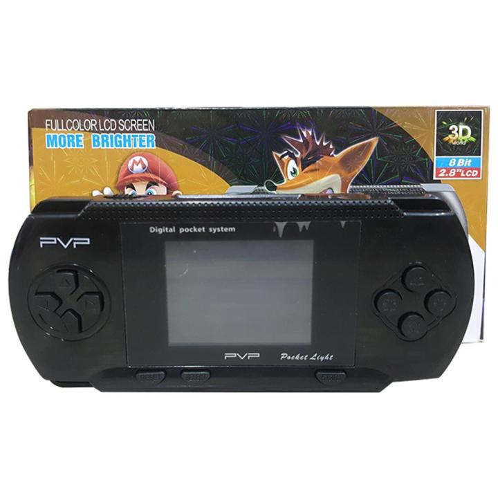 PVP Station Pocket Light 3000 - 8 Bit Portable Handheld Video Game - Black | Daraz.pk