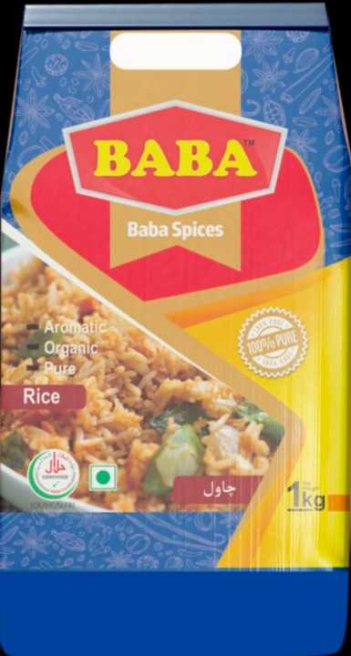Baba Spices Adhwar Steam Rice 1 kg | Daraz.pk