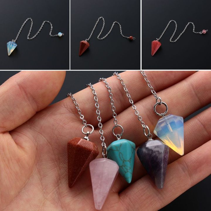 Turquoise Gift Hexagon Pyramid Gemstone Rock Amethyst Healing Crystal ...