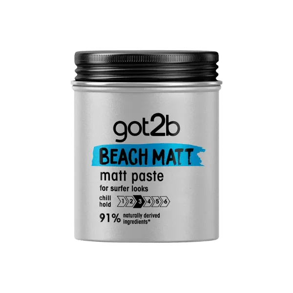 got2b Beach Matte Surfer Look Paste – 100ml | Matte Finish & Textured ...