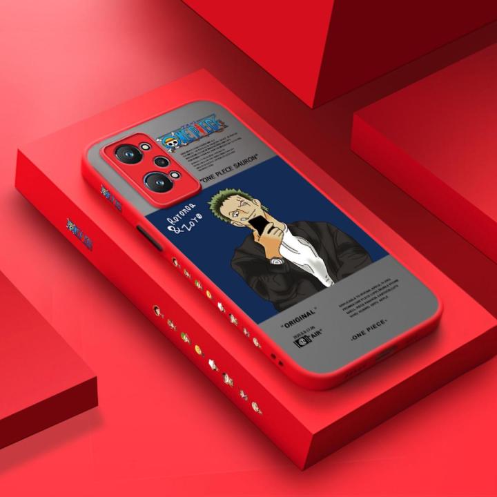 For Realme GT Neo 2 Case With Fashion Roronoa Zoro Side Edge Square ...