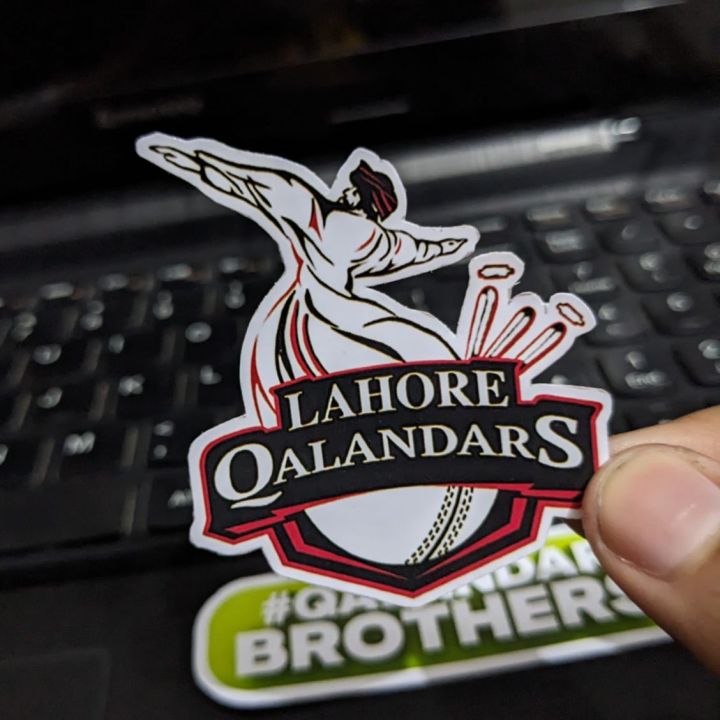 25pcs LAHORE QALANDARS PSL sticker pack for all sports fan psl pakistan ...