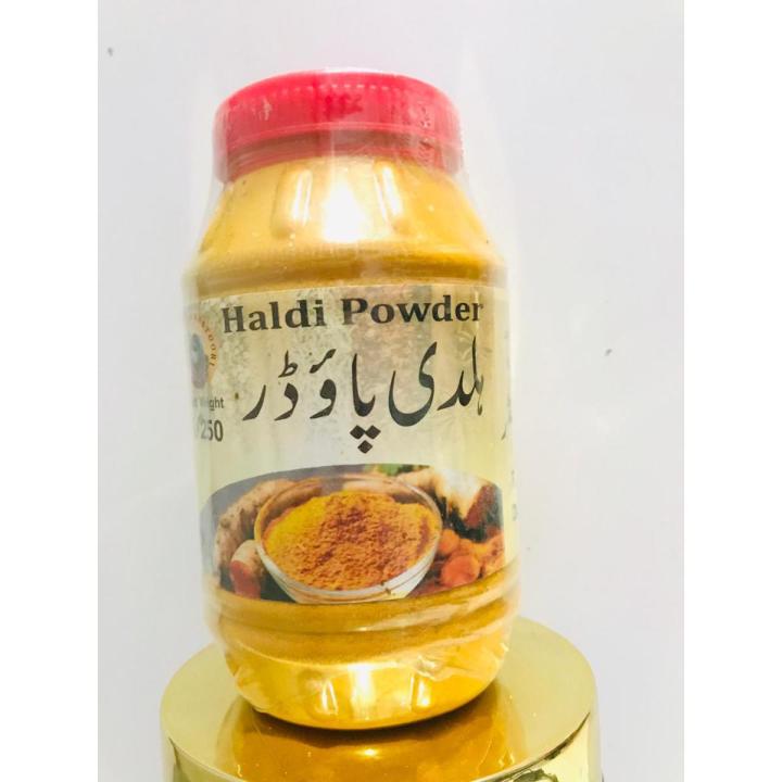 HALDI POWDER 100% PURE&NATURAL. 250GM | Daraz.pk