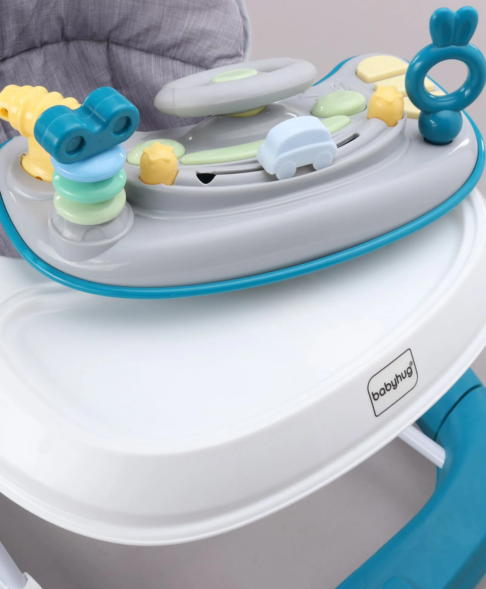 Babyhug 2 In 1 Multifunctional Baby Walker Cum Rocker With 3 Level ...