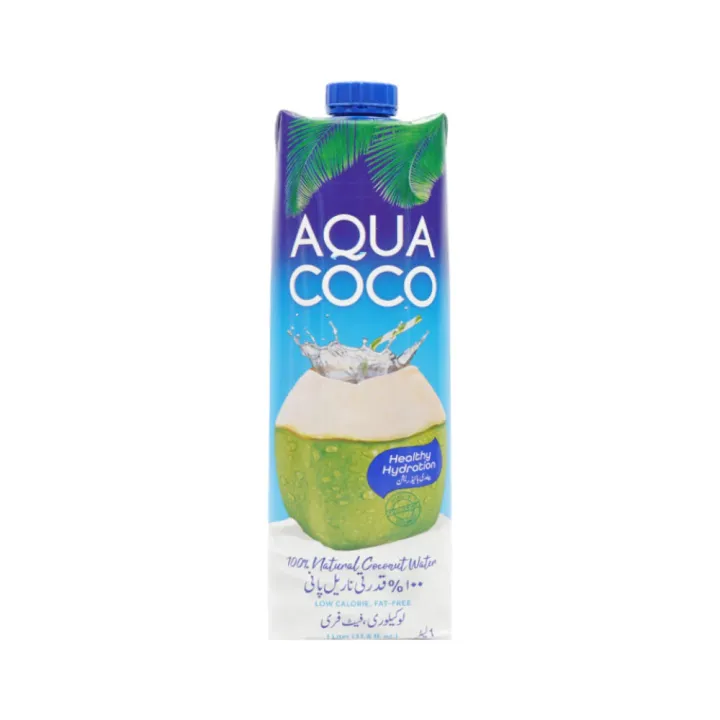 Aqua Coco 100% Natural Coconut Water, 1 Liter | Daraz.pk